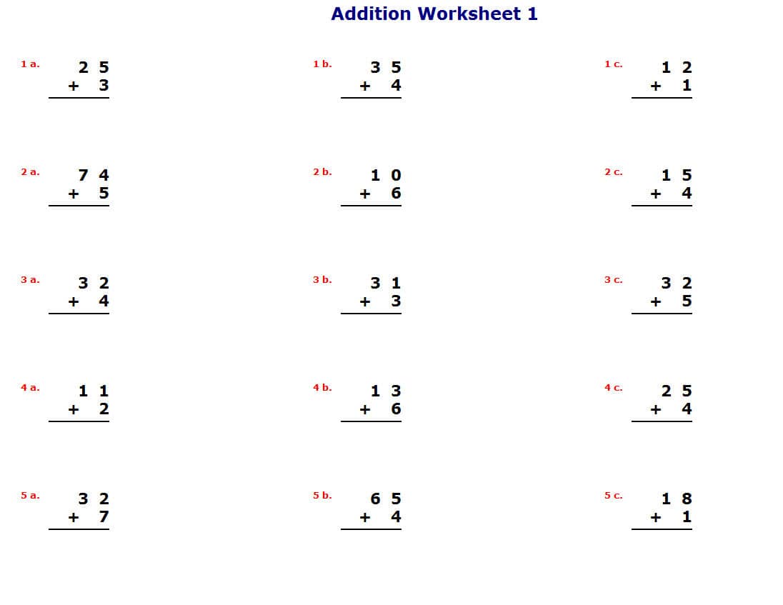K5learning Math Worksheets